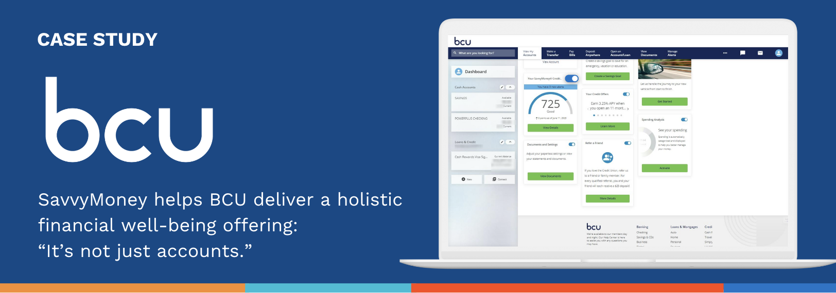 Financial Wellness Case Study: BCU | Credit Score and Online ...